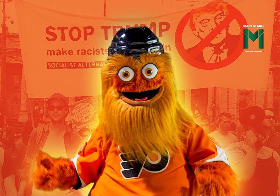 Gritty มาสคอต NHL ที่อยู่ดีๆ ก็กลายเป็นพระเอกของการเมืองฝั่งซ้าย