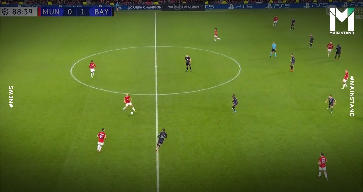 แฟนบอล "บาเยิร์น มิวนิค" ตะโกนร้องเพลง "It's Coming Home" แซว แมนฯ ยูไนเต็ด ก่อนตกรอบ UCL