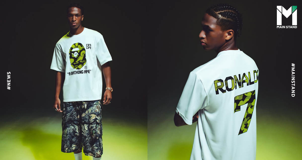 BAPE เปิดตัวคอลเลกชั่นต้อนรับ CR7 Life Museum พิพิธภัณฑ์ของ คริสเตียโน่ ...