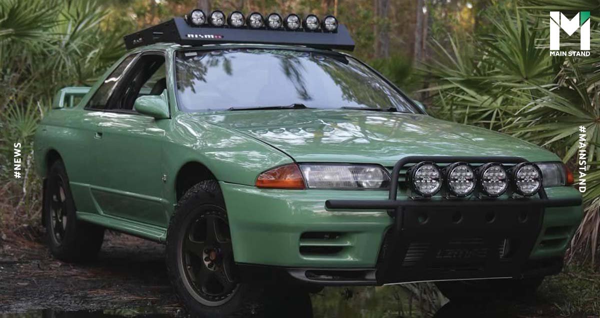 Adam LZ ยูทูบเบอร์สายซิ่ง จับ R32 GT-R ทำเป็นรถลุยป่าซาฟารี