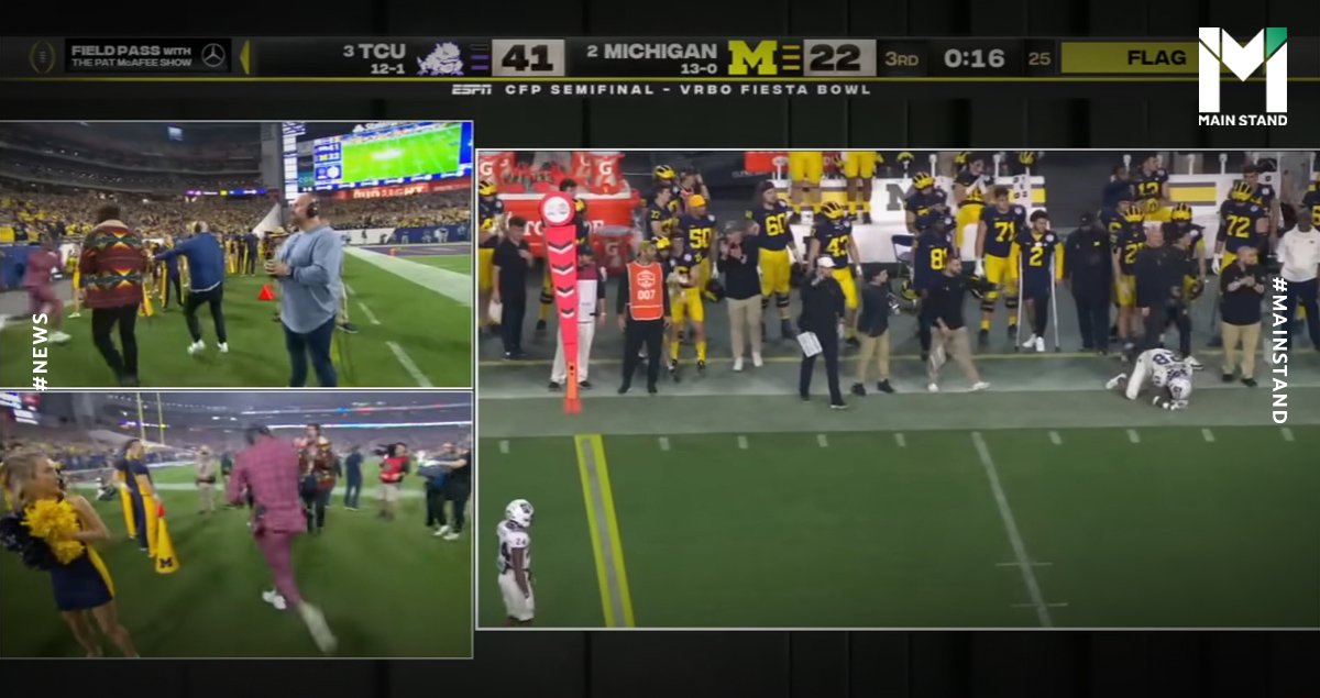 อดีตควอเตอร์แบ็กดังใน NFL ต้องทิ้งงานวิเคราะห์เกมข้างสนามกลางคัน เพราะ ...