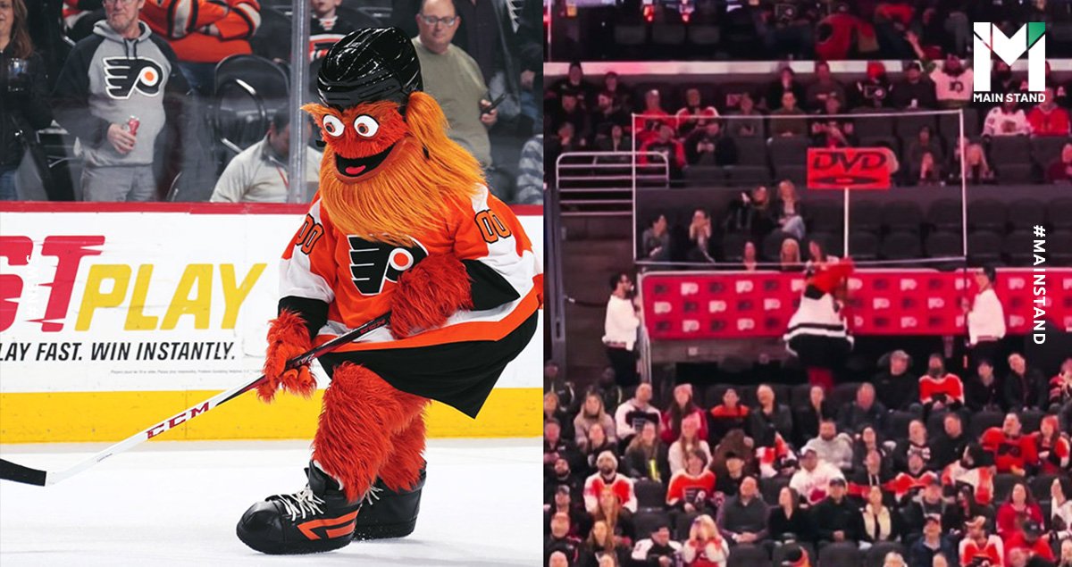 มาสคอตทีม NHL สุดครีเอท ทำฉากพักหน้าจอ DVD เด้งไปมา แบบอัตโนมือ ผู้ชมใน ...