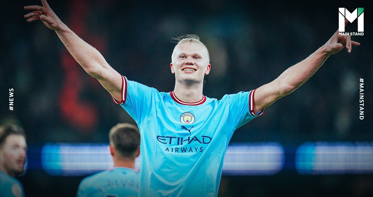 เออร์ลิ่ง ฮาลันด์ เพิ่งจารึกชื่อตัวเองเป็นแข้งยิงประตูมากที่สุดในฤดูกาล ...