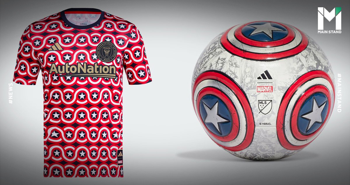 adidas X Marvel เปิดตัวเสื้อพรีแมตช์เมเจอร์ ลีก ซอคเกอร์ เนื่องในโอกาส ...